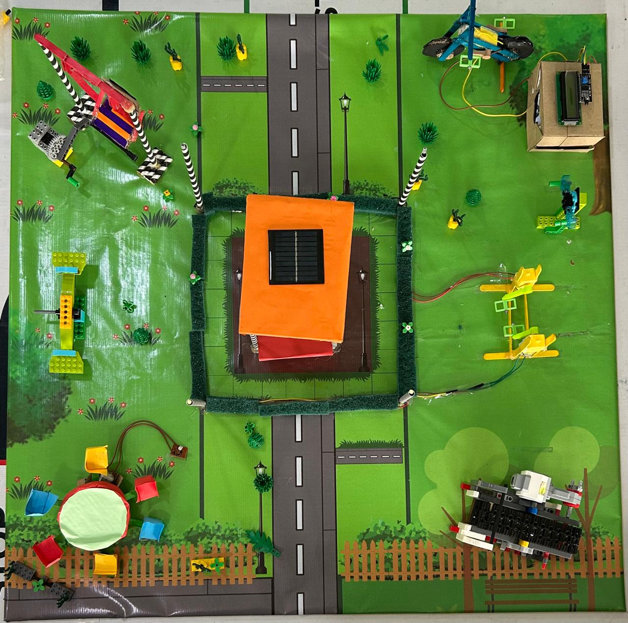 Generating Electricity From Human Kinetic Energy-Urban Park - Codeavour